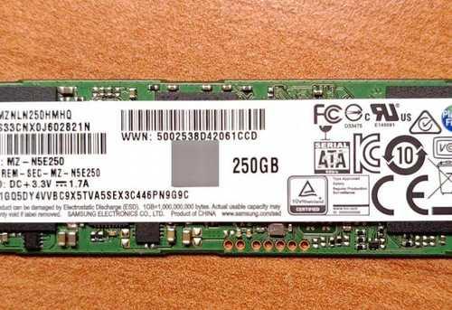 Samsung SSD 850 Evo 250 гб SATA M.2