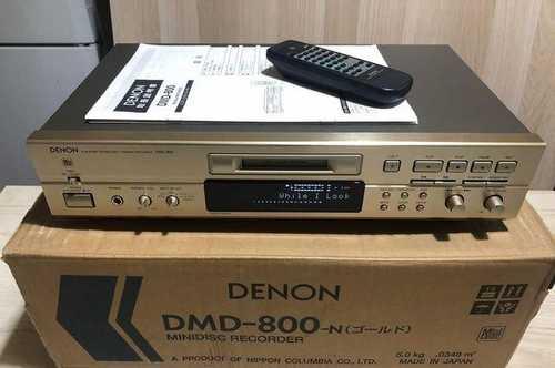 Denon DMD-800 минидисковая дека Япония в коробке