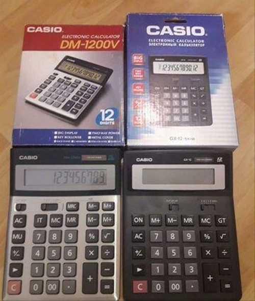 Калькуляторы casio