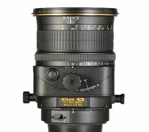 Фотообъектив Nikon 85mm f/2.8D ED PC-E Micro MF