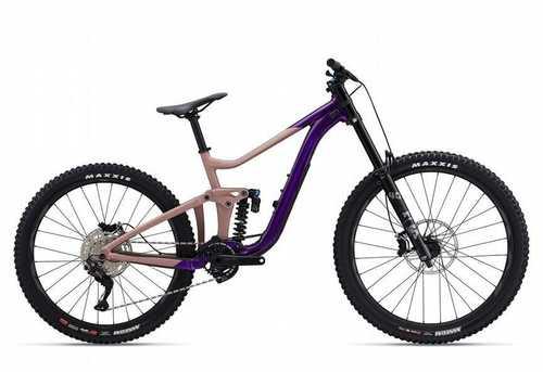 Велосипед горный giant reign SX purple/petra clay