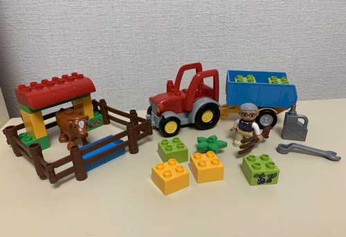 Lego Duplo набор "Сельскохозяйственный трактор"