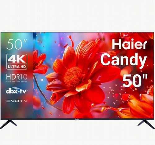 Новые 50"Haier-Candy UNO 50 4K SMART телевизор