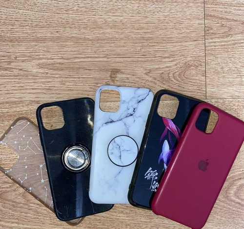 Коллекция чехлов на iPhone 11
