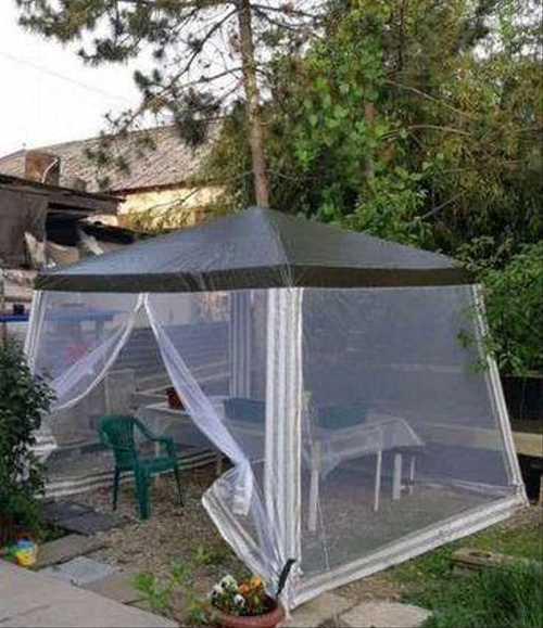  шатер для дачи / Беседка/ палатка | Festima.Ru - Мониторинг объявлений