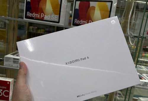 Планшет Xiaomi Redmi Pad 6 Wi-Fi, 8/256 гб золотис