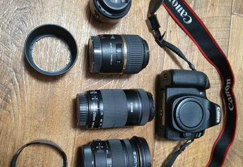 Зеркальный фотоапарат Canon EOS 80D
