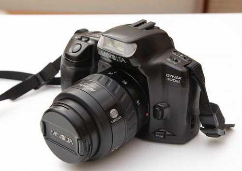 Зеркальный плёночный фотоаппарат Minolta Dynax 300