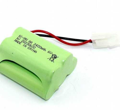 Аккумулятор Ni-Mh 6V 2400 mAh AA Row разъем 5559