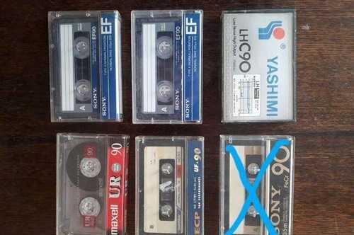 Аудиокассеты sony, maxell, микрокассеты и др