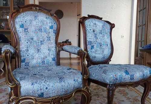 Старинные кресла конец 19 века Франция