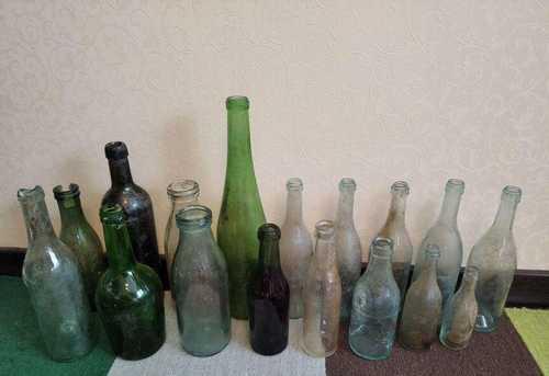 Старинные бутылки Царская Россия 19 век