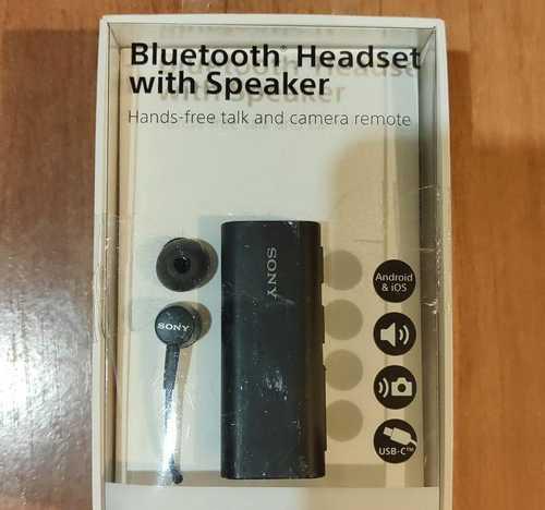 Bluetooth гарнитура sony sbh-56