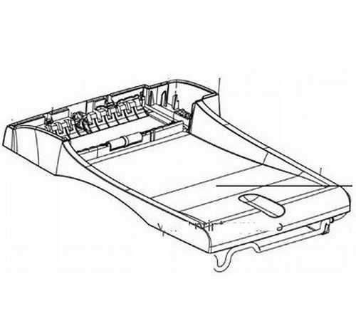 Выходной лоток апд Xerox 3100 MFP 050N00527