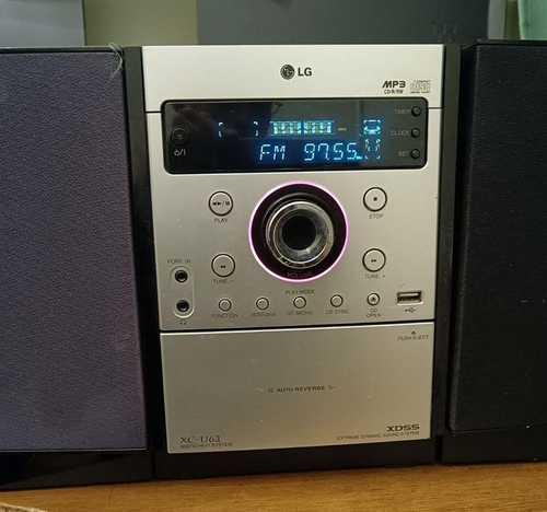 Музыкальный центр lg xc-u62 micro hi-fi system