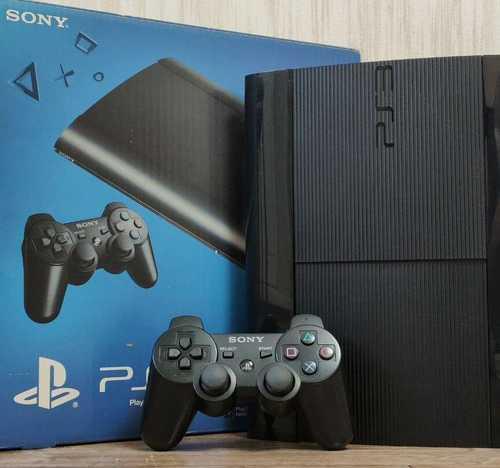 Sony PS3 Super Slim 500 gb прошитая Hen