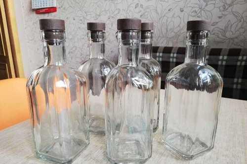 Бутылки стеклянные, 0.5 л