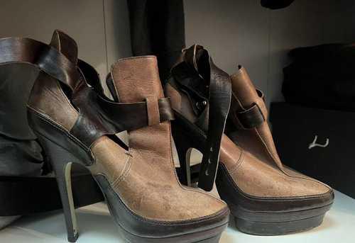 Ботильоны Aldo на 36 размер кожаные