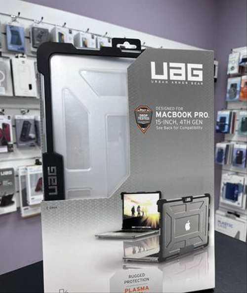 Чехол UAG Plasma для MacBook Pro 15 (2016-2019) пр