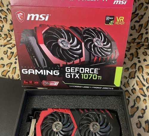 Видеокарта Msi gtx 1070ti 8GB