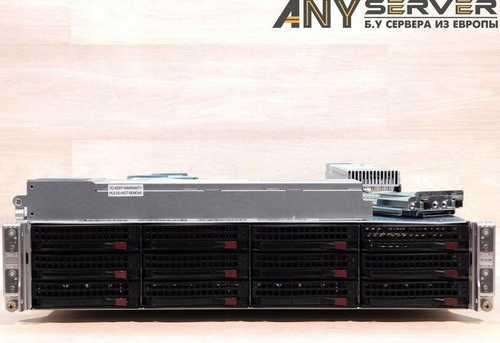 Сервер Supermicro 6028TR 4x E5-2650v4 256Gb 12LFF