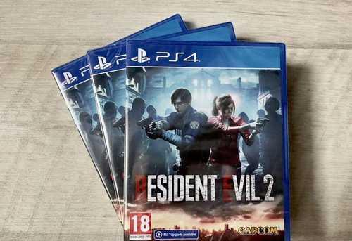 Resident evil 2 remake ps4 диск новый
