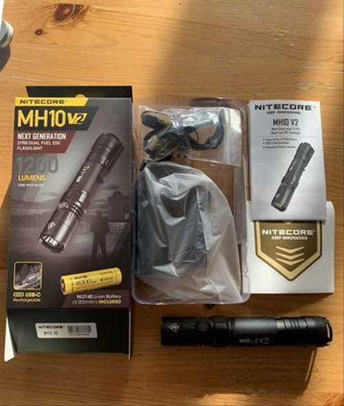 Фонарь nitecore mh 10v2 4000