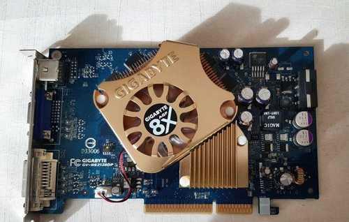 Видеокарта Gigabyte AGP 8X GV-N62128DP