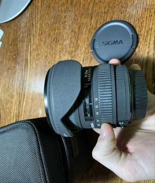 Объектив Sigma 10-20mm 1:4.5-5.6 DC