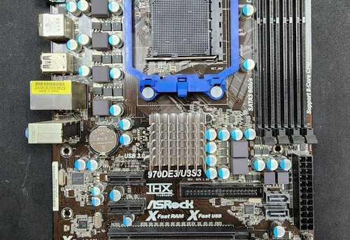 Материнская плата Asrock 970DE3/U3S3