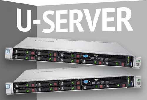 DL360 G9 8S 2x40v4 64G P440ar 2x500W Сервер HP HPE