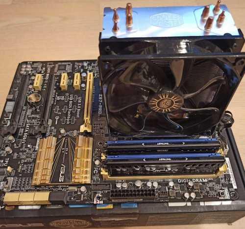 Intel core i7 4770k + Asus z87 Pro + 32Gb Ram