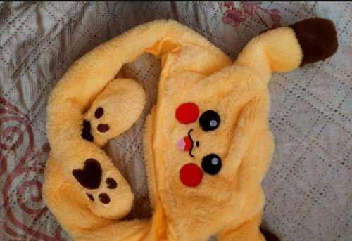 Шапка детская(Пикачу)