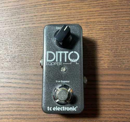 Гитарная педаль tc electronic ditto looper