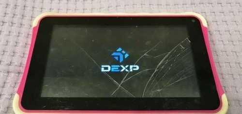 Детский планшет Dexp битый