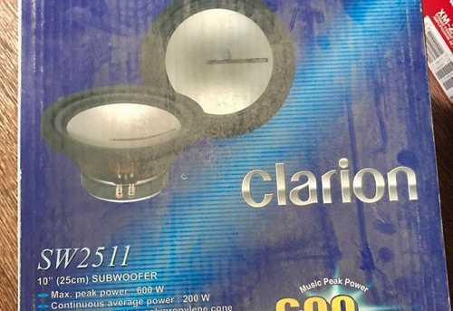 Динамики clarion SW2511 600W в subwoofer