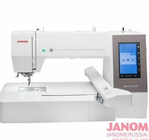 Вышивальная машина janome memory craft 550e