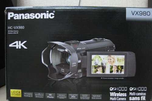 Видеокамера Panasonic HC-VX980 (4 K)