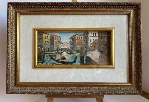 Картина Венеция/ картина маслом Италия