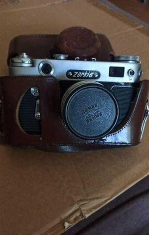 Плёночный фотоаппарат Zorki 6 и Любитель 2