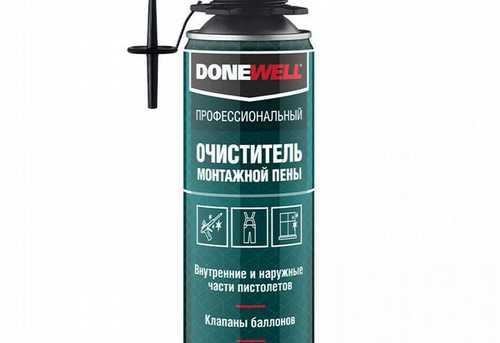 Очиститель монтажной пены donewell 650 мл, шт