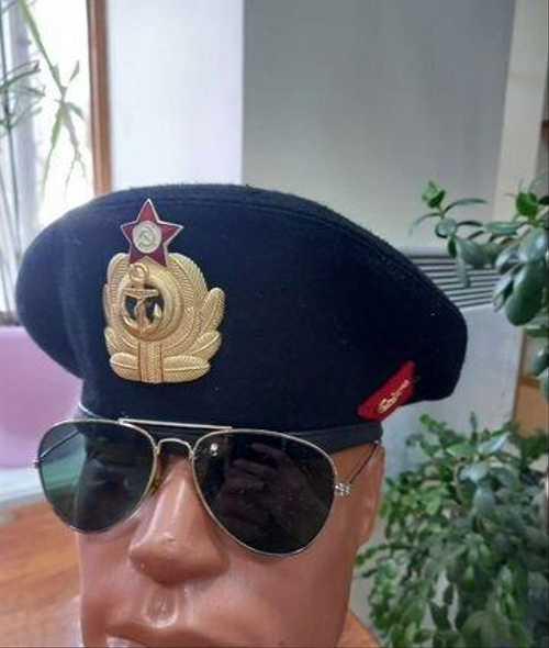 Берет черный морская пехота