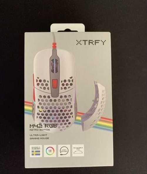 Игровая мышь Xtrfy M42 RGB Retro Edition