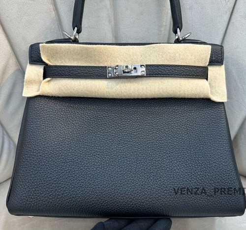 Сумка Hermes Kelly 28 Togo с прожилками