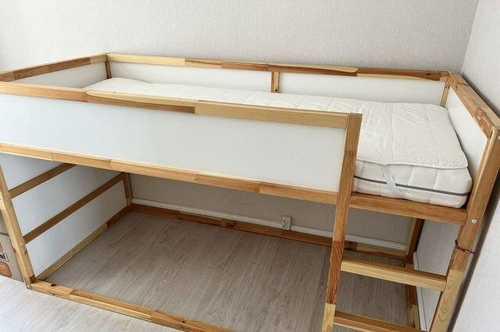 Детская кровать IKEA kura