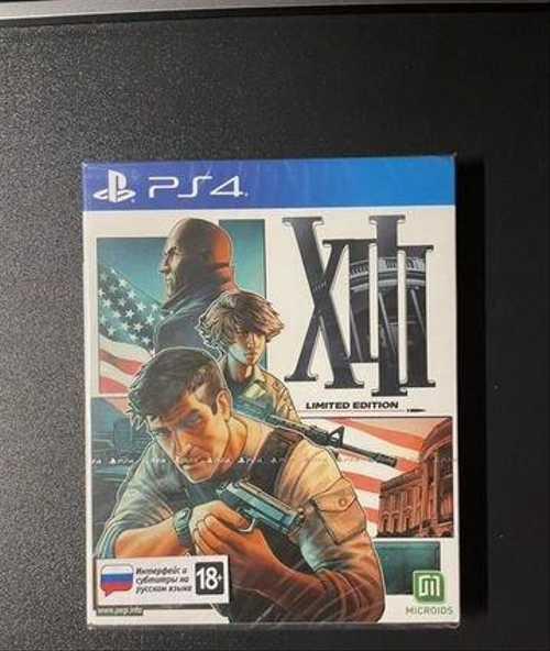 Xiii Limited Edition (Тринадцатый) на PS4, новый