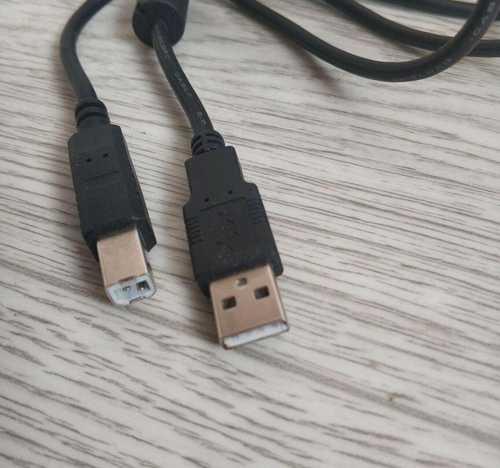 AB кабель USB