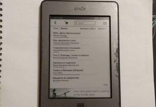 Электронная книга Kindle Touch WiFi