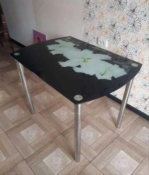 Gomlden стол стеклянный кухонный