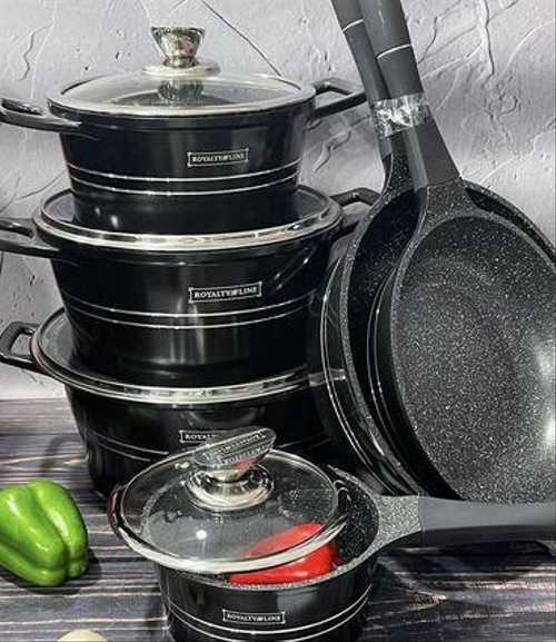 Набор посуды для приготовления пищи 14 предметов